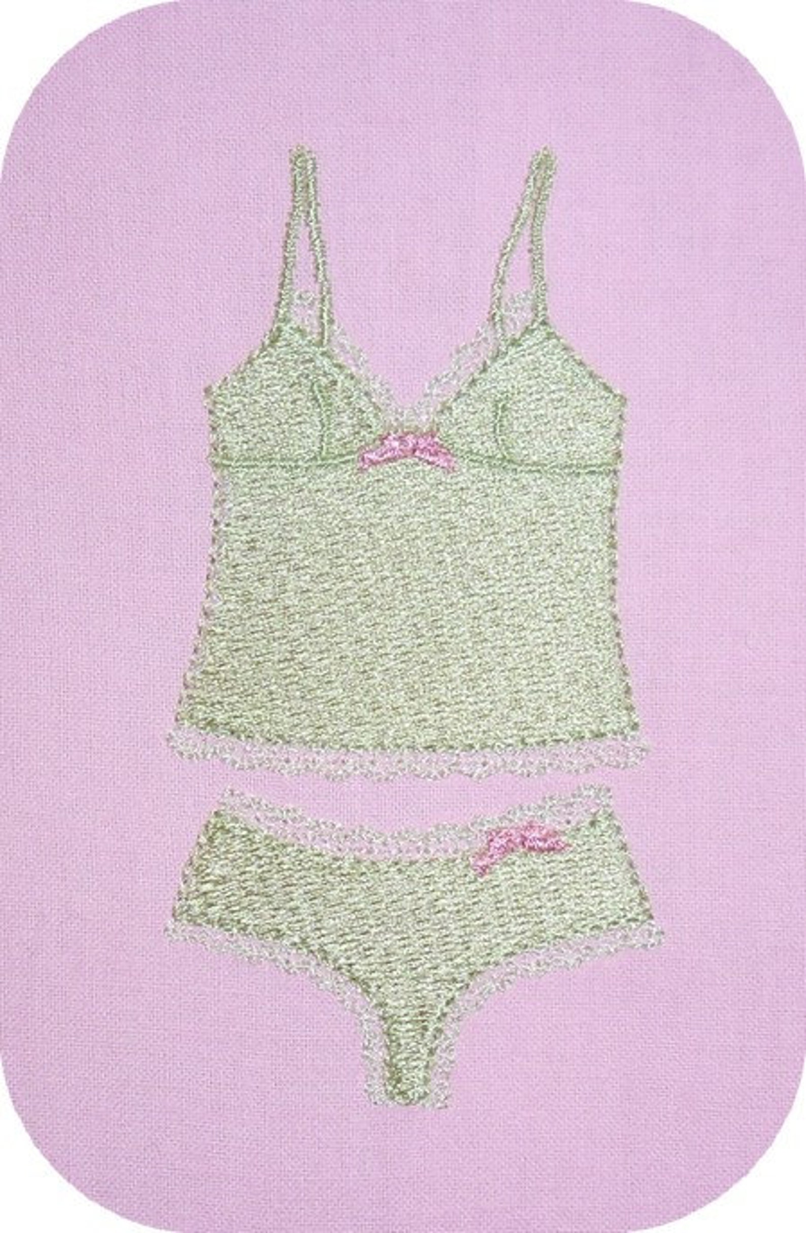 Instant Download Embroidery Design Lingerie - Etsy