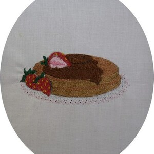 Instant Download Machine Embroidery Pancake - Etsy
