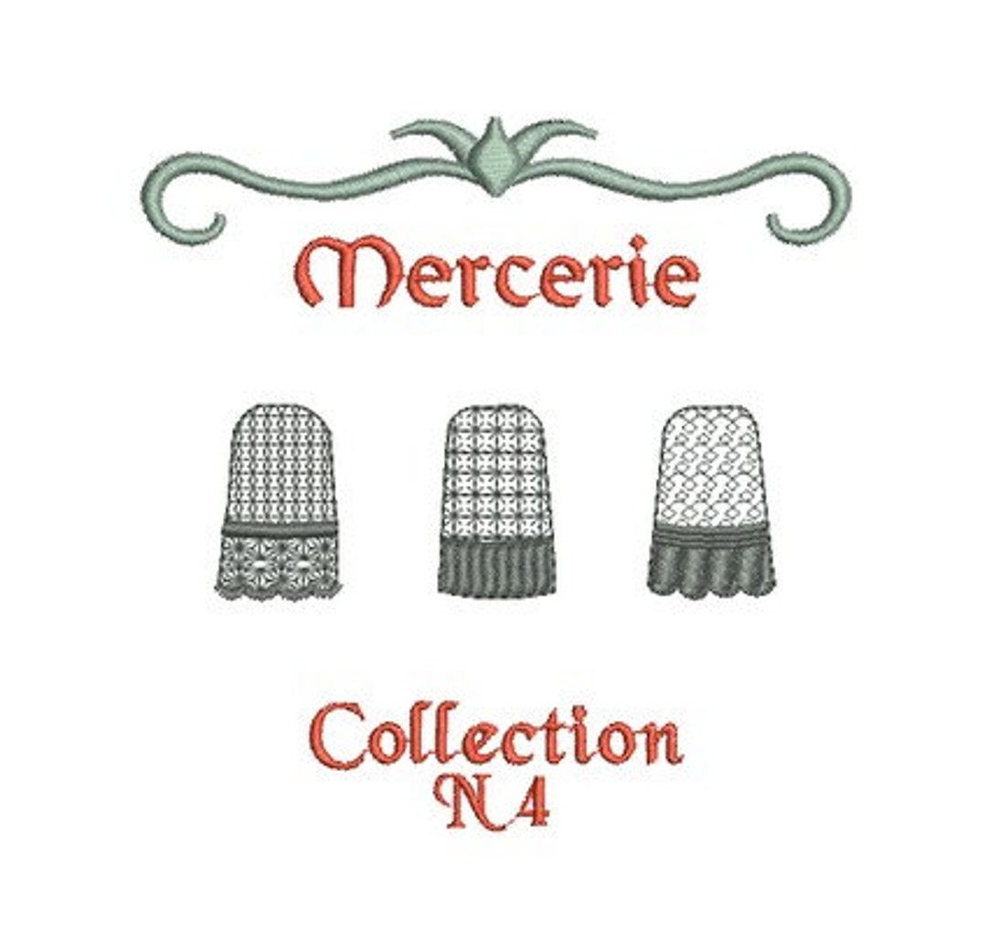 Instant Download Machine Embroidery Design Thimble - Etsy
