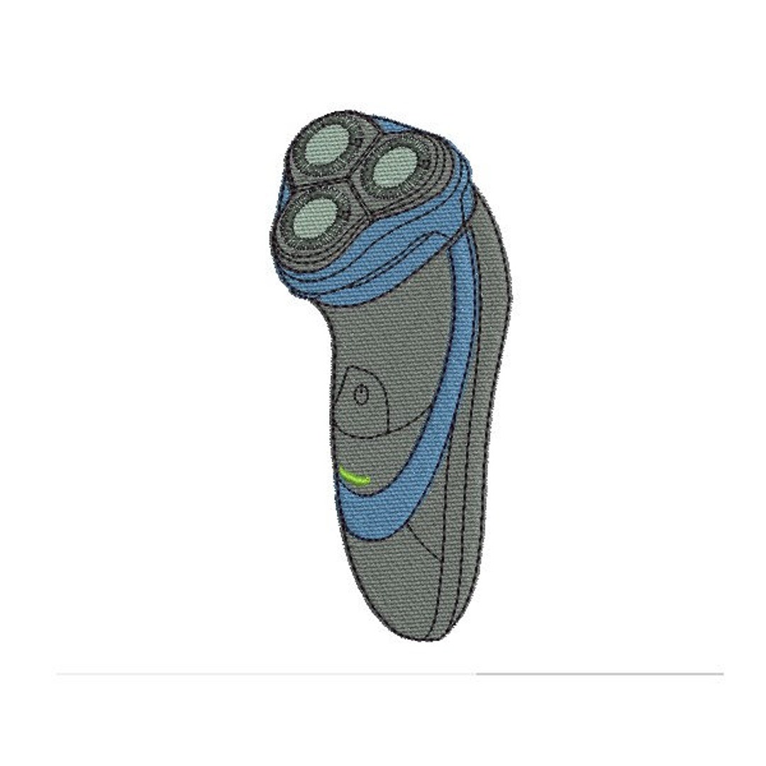 Instant Download Embroidery Design Electric Shaver - Etsy
