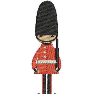 Instant Download Embroidery Royal Guard England - Etsy