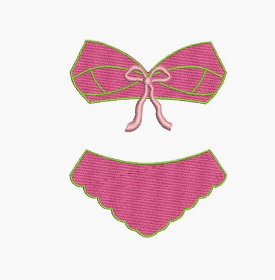 Instant Download Embroidery Design Lingerie Women - Etsy