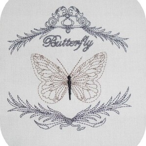 Instant Download Machine Embroidery Butterfly - Etsy