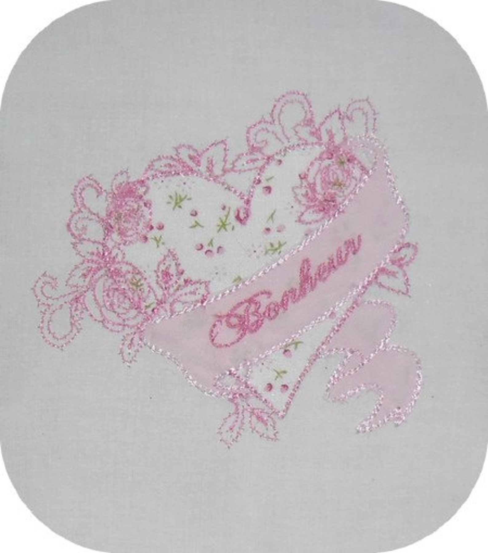 Instant Download Machine Embroidery Heart With Roses Headband - Etsy
