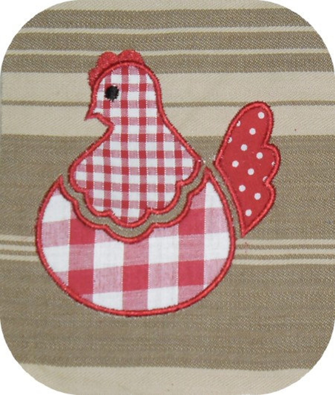 Instant Download Machine Embroidery Hen Applique - Etsy