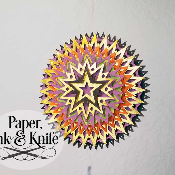 Star Papercut - Etsy