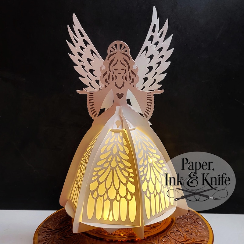 Angels Svg Lantern - Etsy