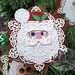 Santa Claus 3D Papercut Template SVG, PDF, PNG Dxf, Layered Paper ...