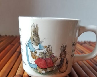 Beatrix Potter, Peter, Rabbit Mug - Etsy
