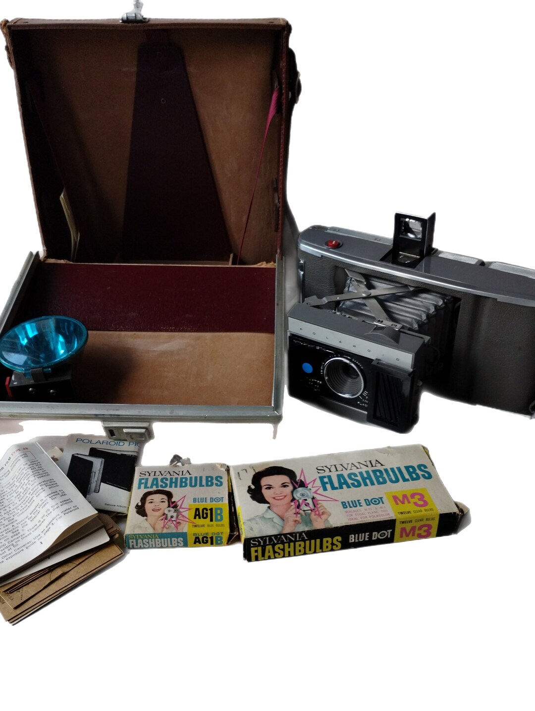 Polaroid Automatic Land Camera Model J66 - Vintage Polaroid Camera Kit ...
