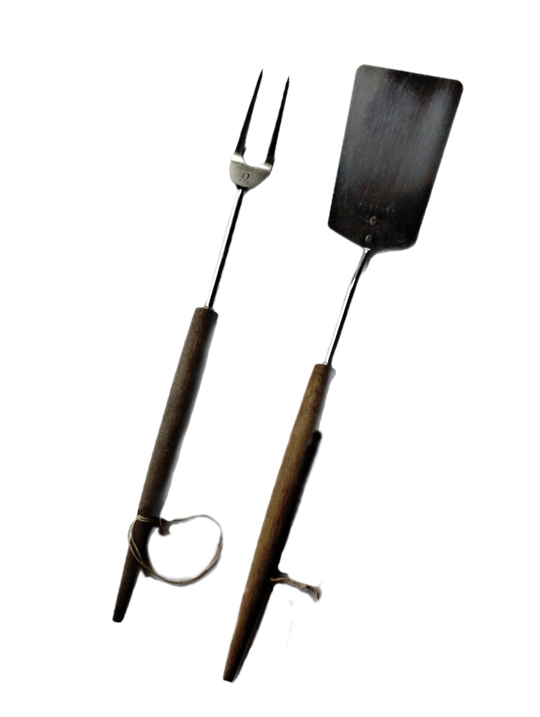 Vintage Androck Chromeplate Spatula and Fork Set - Kitchen Utensil ...