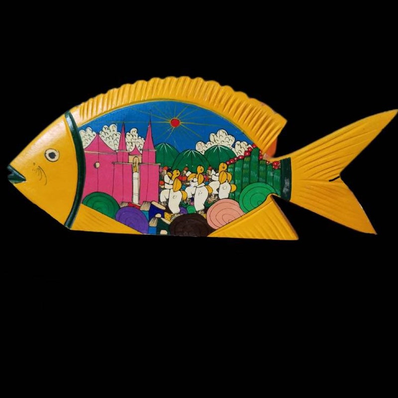 Painted Fish - Etsy