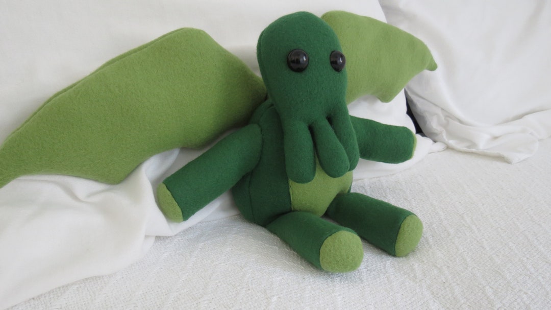 Cthulhu Plush -spooky Doll - Etsy