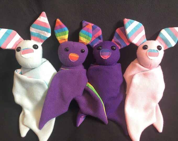 Pride Bat Plush LGBTQ Plushies - Etsy
