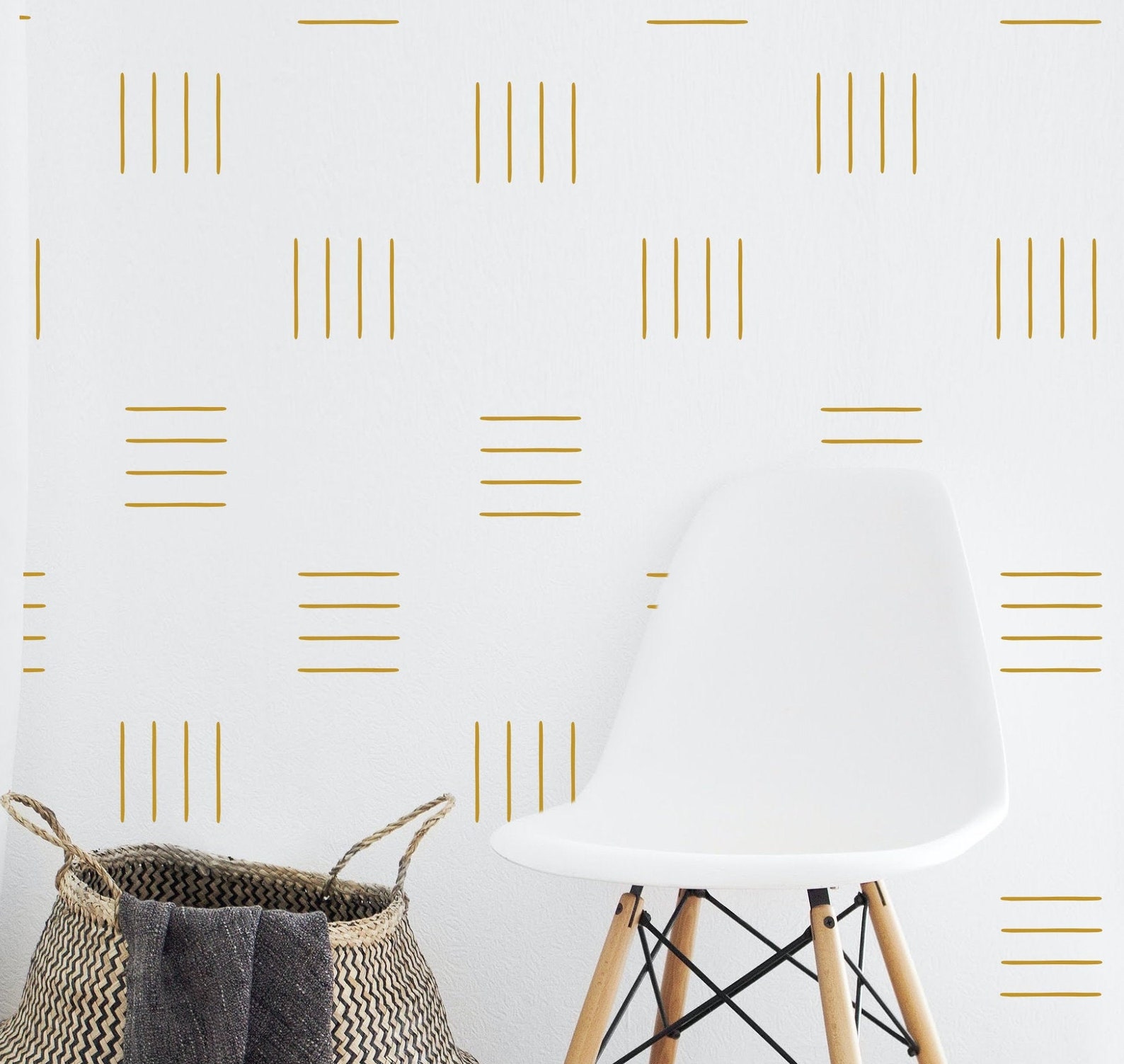 Line Wall Decals / Modern Wall Decal / Boho Wall Decor / Nursery / Kids ...