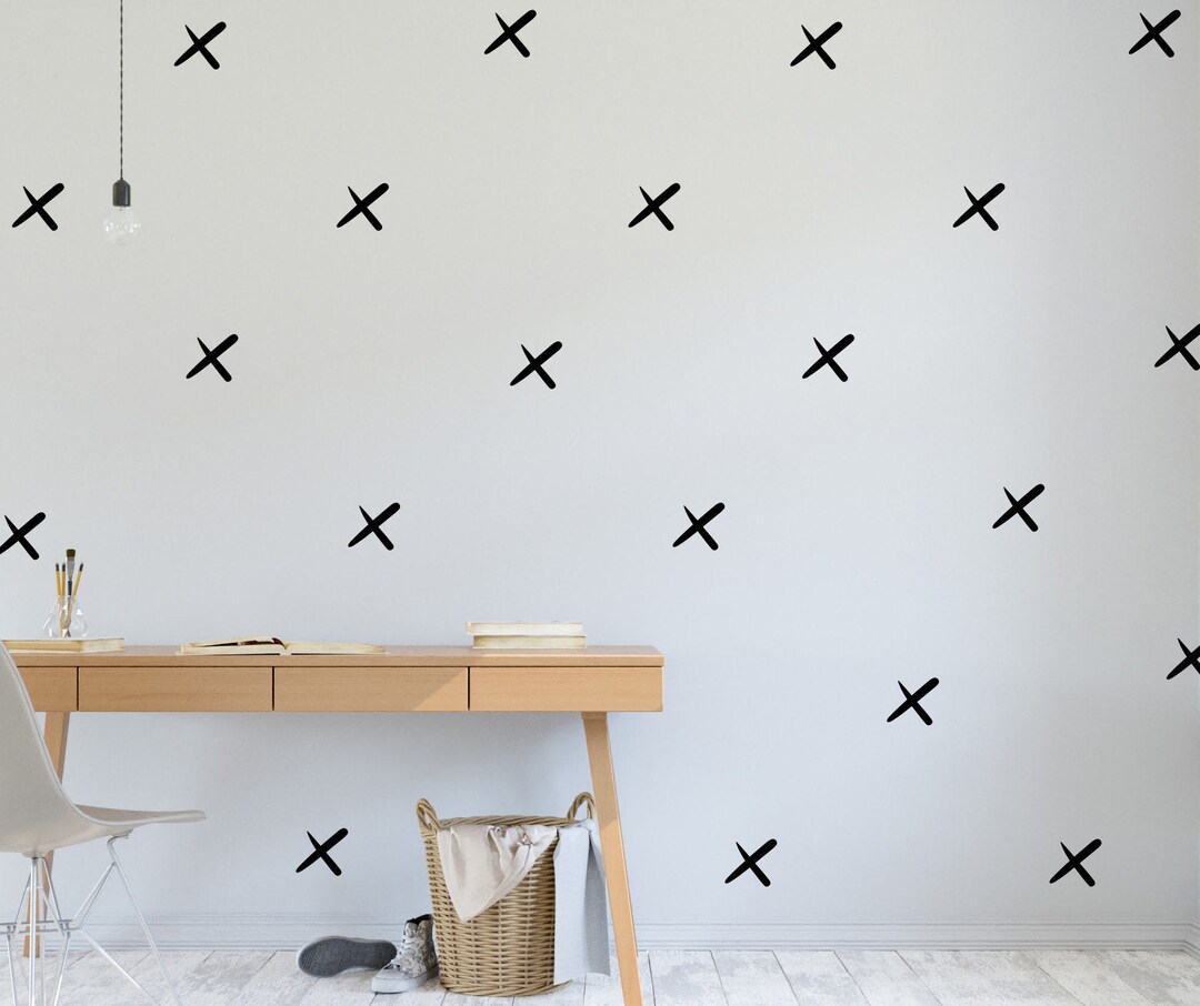 X Vinyl Wall Decal Wall Art / Peel & Stick / Removable Wall - Etsy