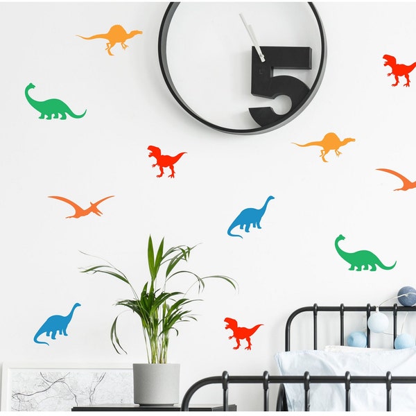 Dinosaur Wall Decals - Etsy