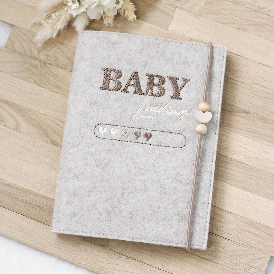 Mutterpasshülle Filz Baby Mutterpass Mamipass Schwangerschaft - Etsy