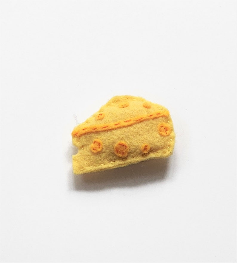 Swiss Cheese Felt Magnet - Etsy