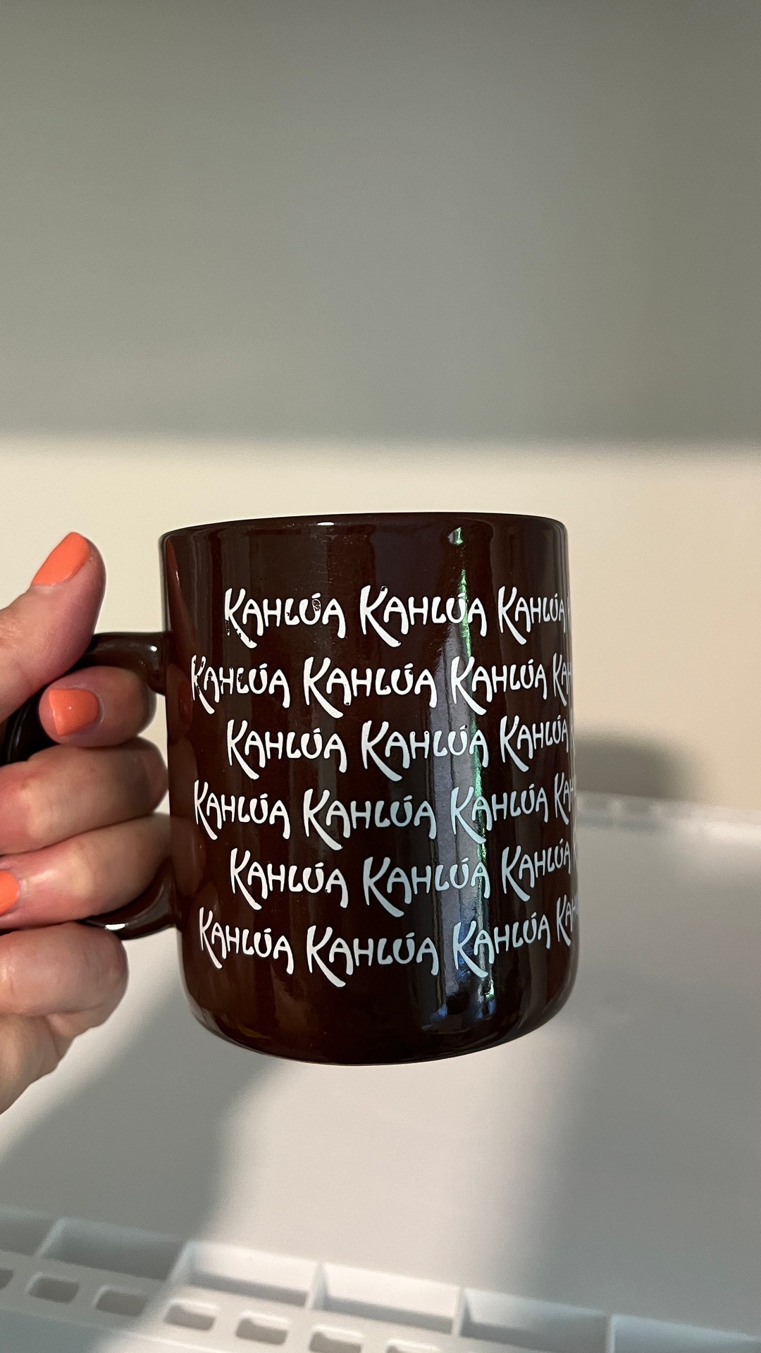 Vintage Kahlua Mug Collectible Mugs Coffee Brown Mugs Retro - Etsy