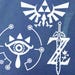 GANON 8bit Sprite Vinyl Decal Sticker From the Legend of Zelda - Etsy