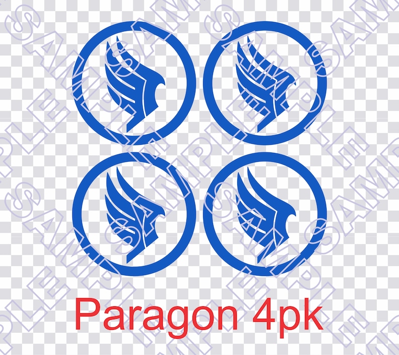 Mass Effect N7 Renegade Paragon Die Cut Vinyl Decal Sticker | Etsy