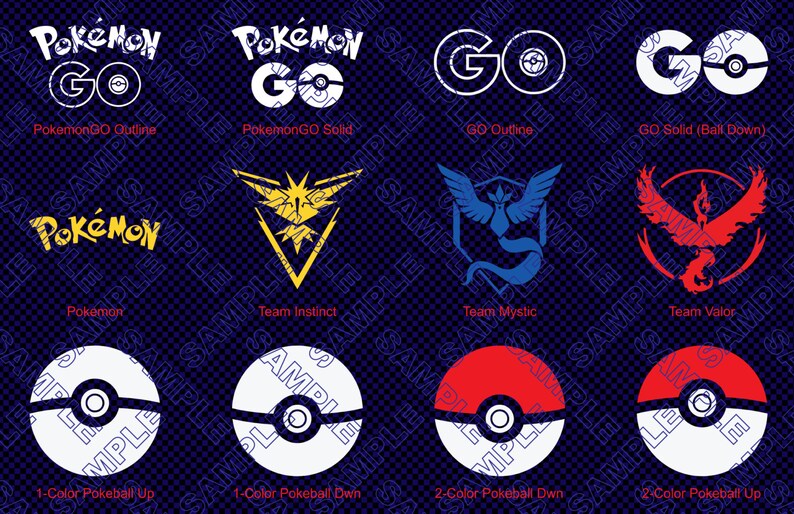 Pokemon Go Die Cut Vinyl Decal Sticker - Etsy
