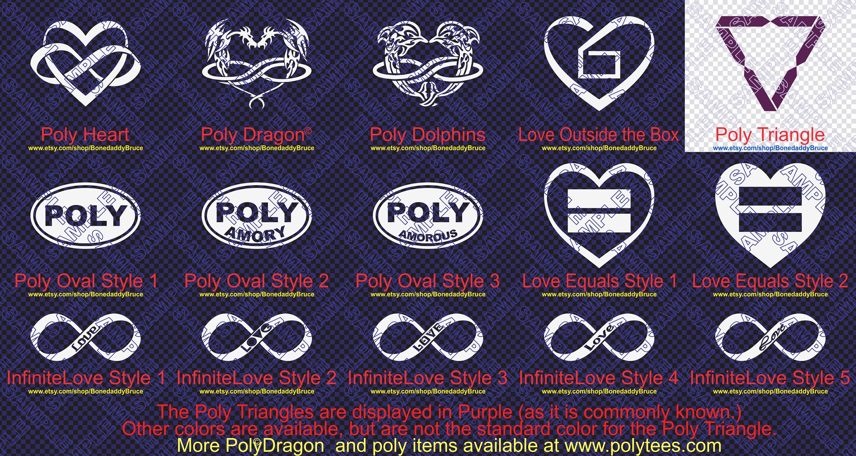 Polyamory, Infinite Love, Love Infinity Die Cut Vinyl Decal Sticker - Etsy