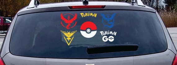 Pokemon Go Die Cut Vinyl Decal Sticker | Etsy