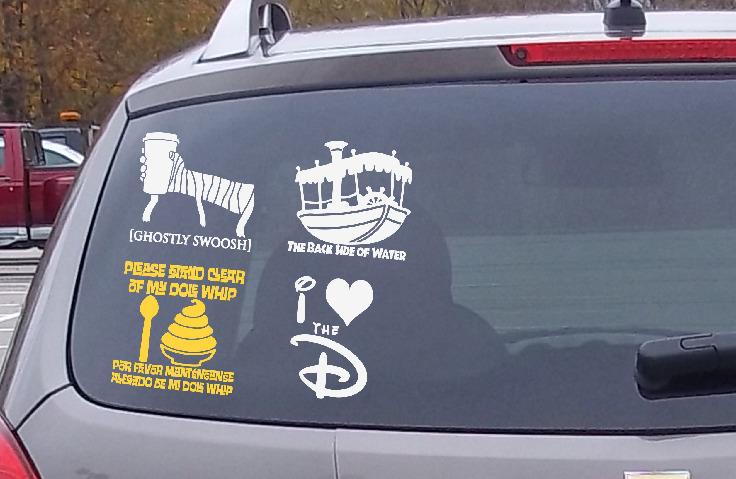 Theme Park Inspired Decals - Etsy