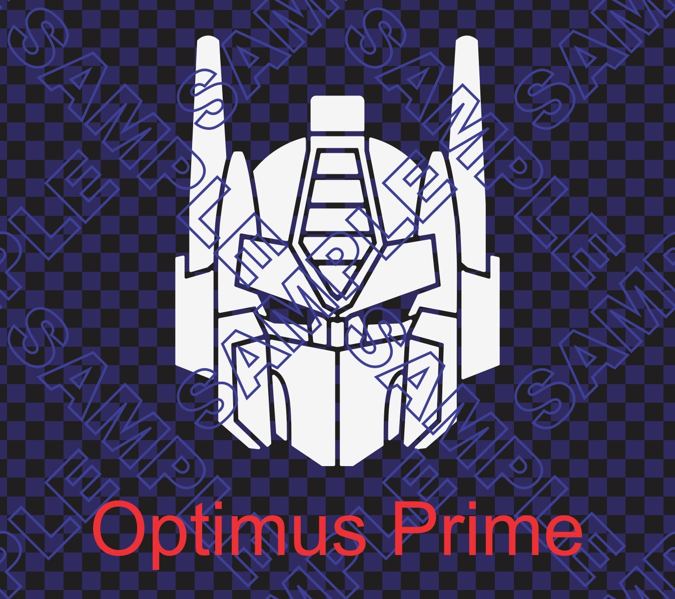 Optimus Prime Stencil
