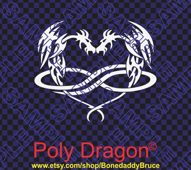 Polyamory Infinite Love Love Infinity Die Cut Vinyl Decal - Etsy