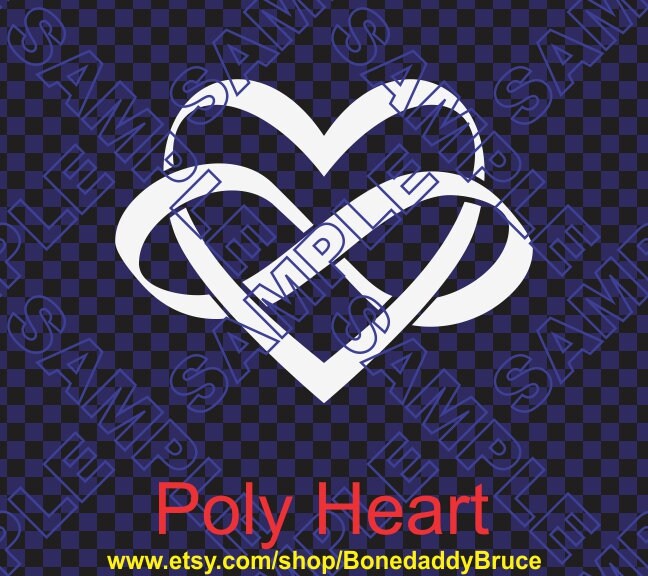Polyamory, Infinite Love, Love Infinity Die Cut Vinyl Decal Sticker - Etsy