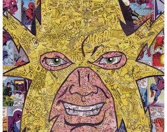 Teenage Mutant Ninja Turtles Comic Collage Print | Etsy