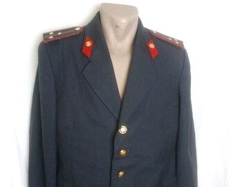 Russian Police Jacket - Etsy