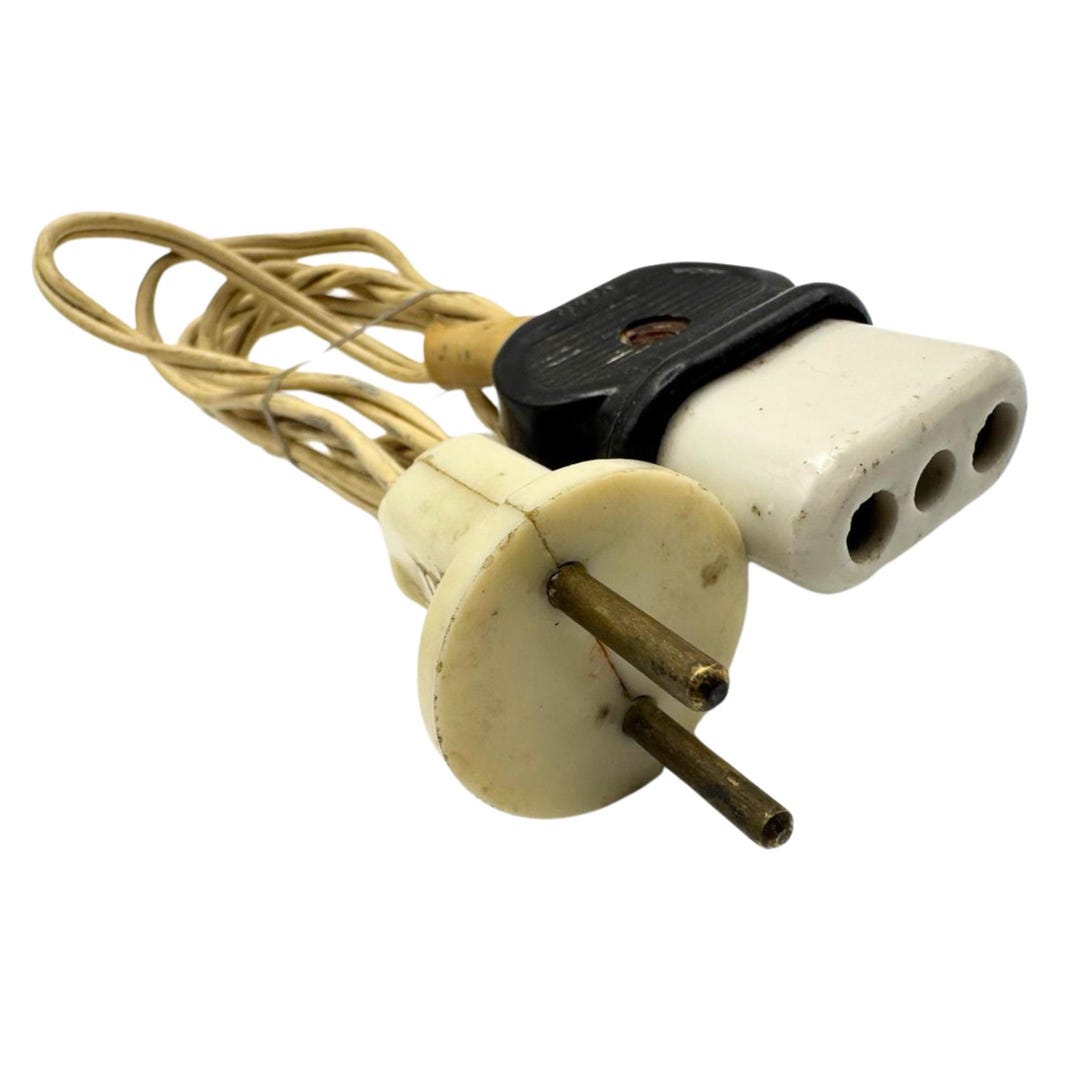 Vintage Power Cord Cable for Electric Samovar Kettle Iron Ceramic ...