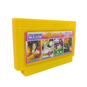 Vintage Dendy Console 8 Bit Cartridge Pegasus Famicom Famiclone NES 4 ...