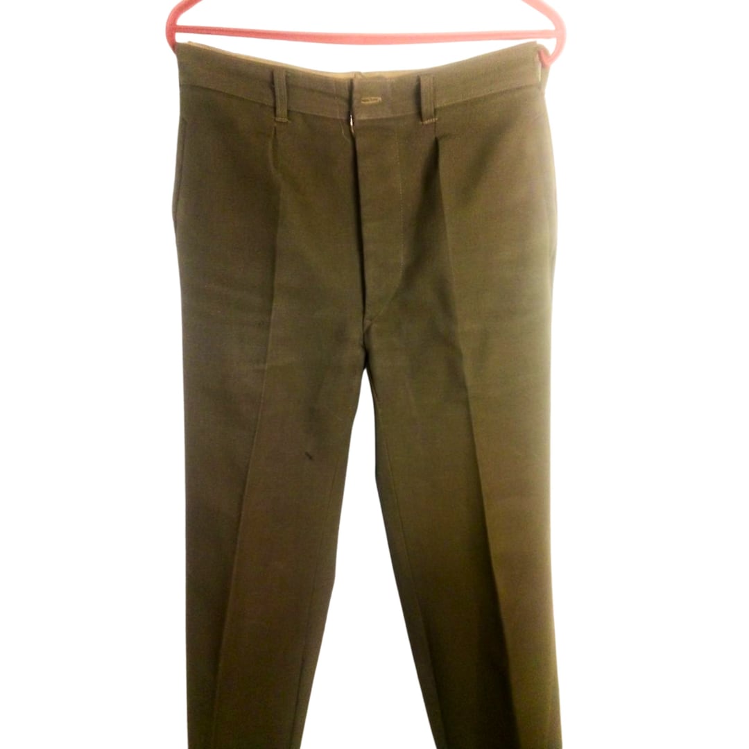 Vintage Russian Soldiers Pants Trousers Daily Soviet Army Uniform ...
