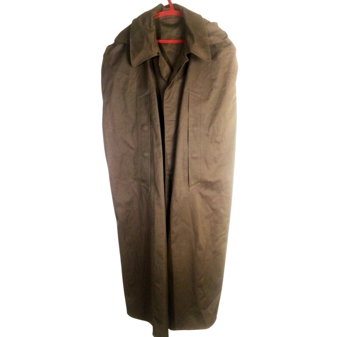 Military Soviet Russian Officer Waterproof Tent Raincoat Cloak - Etsy