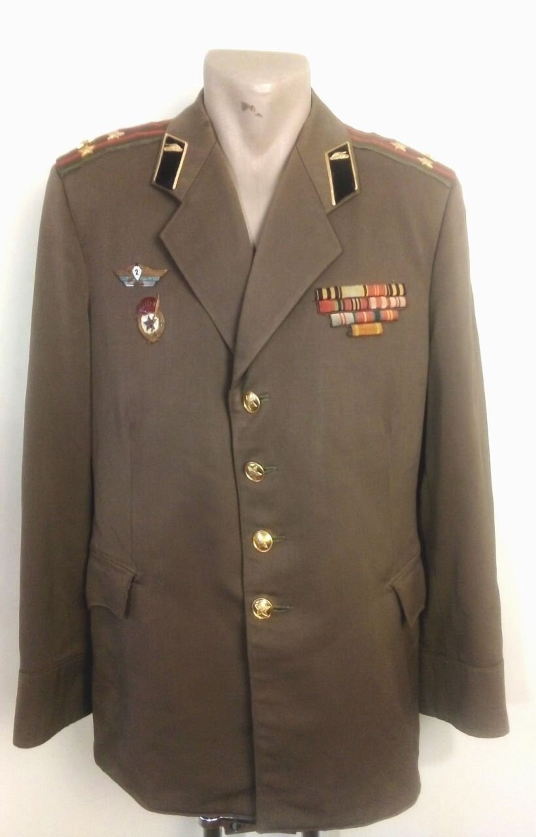 Uniforme Chaqueta Blazer Ejército Ruso Soviético Militar - Etsy España