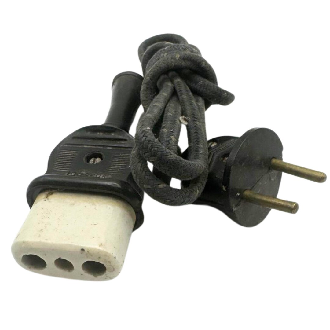 Vintage Power Cord Cable for Electric Samovar Kettle Iron Ceramic ...