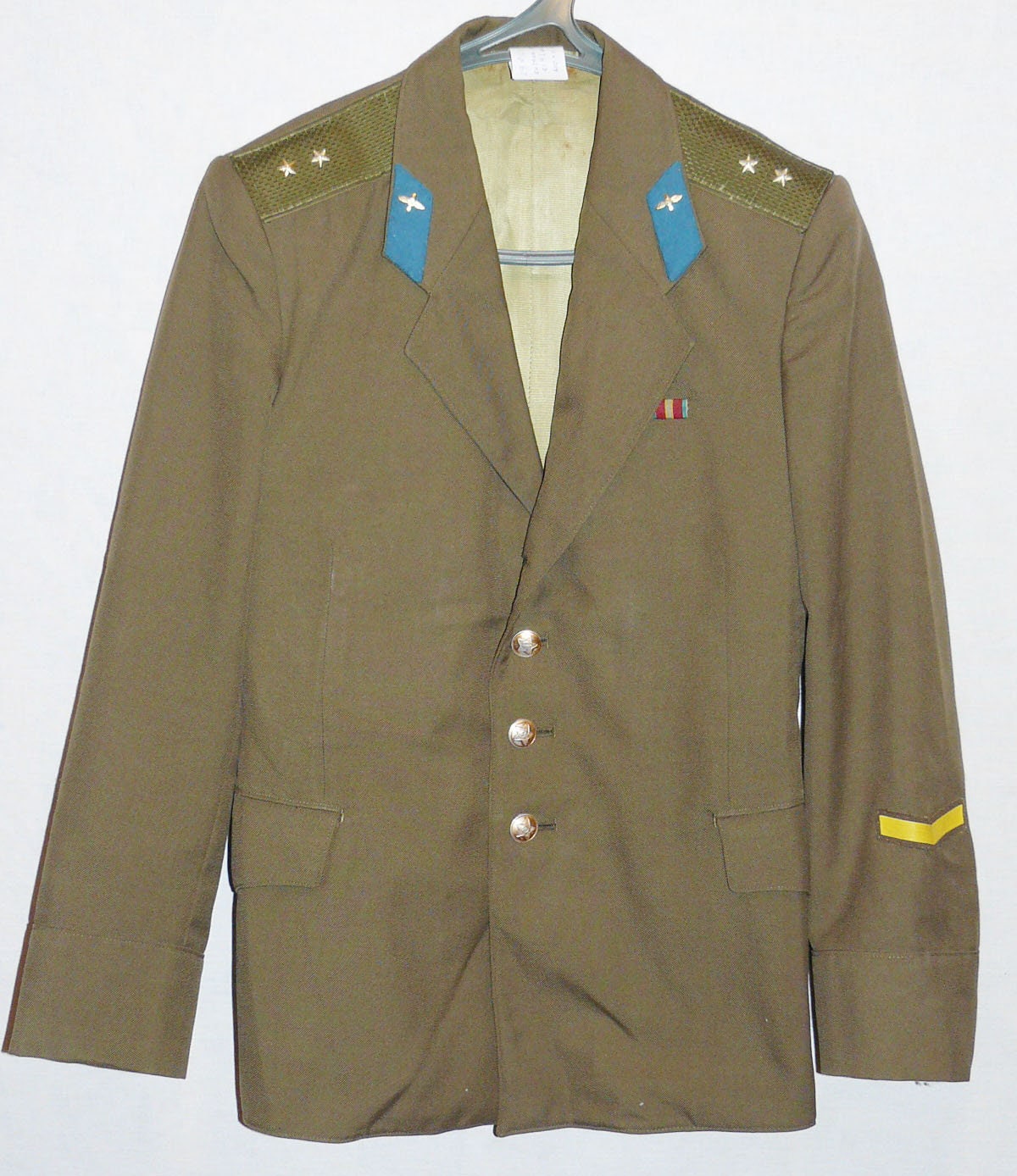 Soviet Uniform Jacket Blazer Russian Army Air Force Tunic Ensign Military