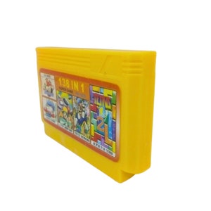 Vintage Dendy Konsole 8 Bit Cartridge Pegasus Famicom Famiclone NES 138 ...