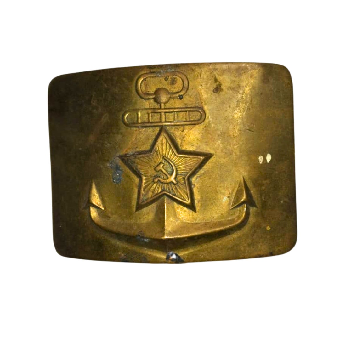 Original Soviet Russian Navy Uniform Bronze Brass Belt Sailor's Seaman ...