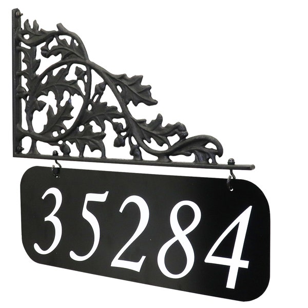 Lamppost Address Sign - Etsy