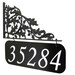 Address America - Oak Double Sided Reflective Lamppost Address Sign - Etsy