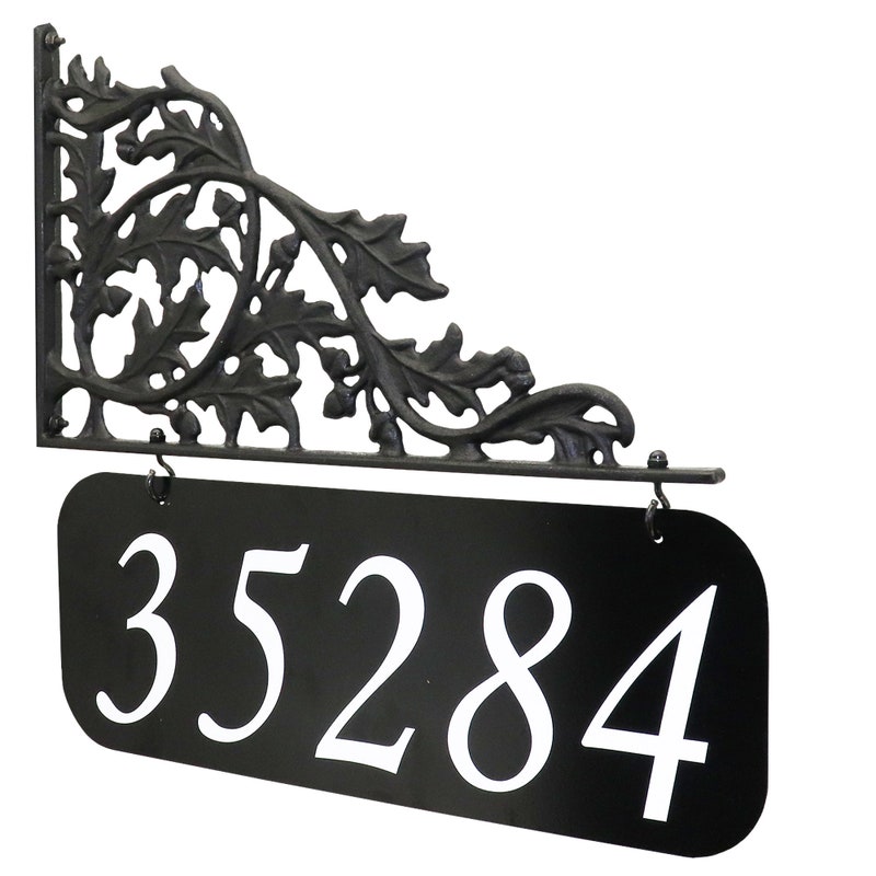 Lamppost Address Sign - Etsy