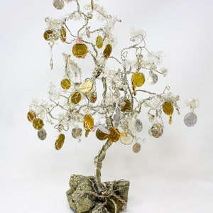 The Real Money Tree - Wire Wrap Money Tree (real Coins From Around the ...