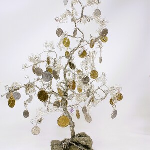 The Real Money Tree - Wire Wrap Money Tree (real Coins From Around the ...