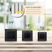 Four-sided Spire Finial Spear - Polypropylene Topper Tips for Fence or ...